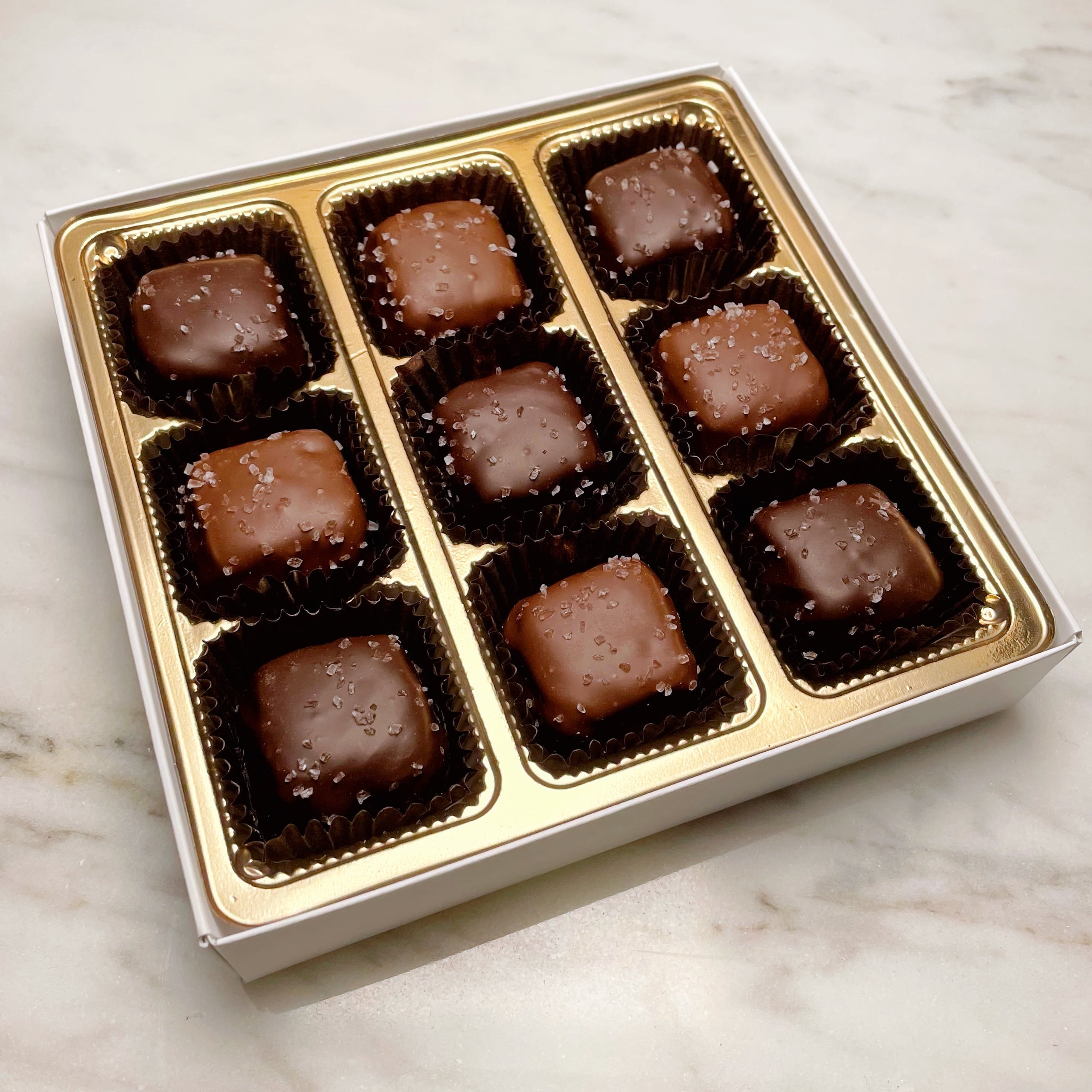 Chocolate Caramel Chocolates | Charm City Chocolate